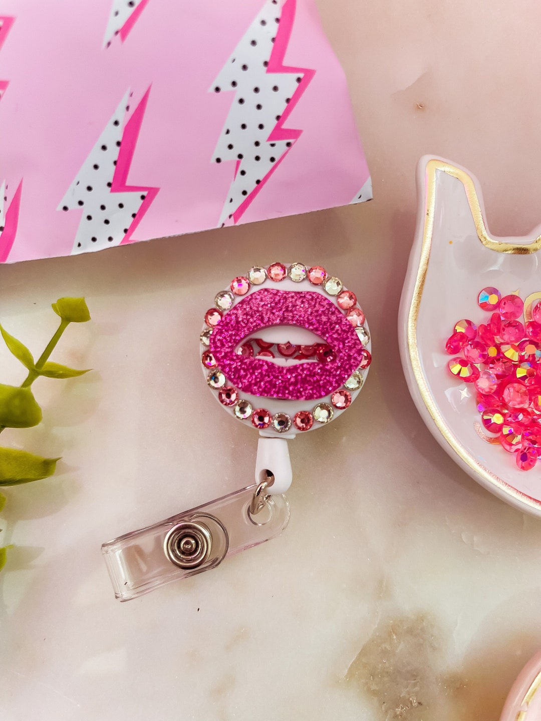 Cute Badge Reels, Bling Nurse Badges, Bling Reel, Badge Holder ...