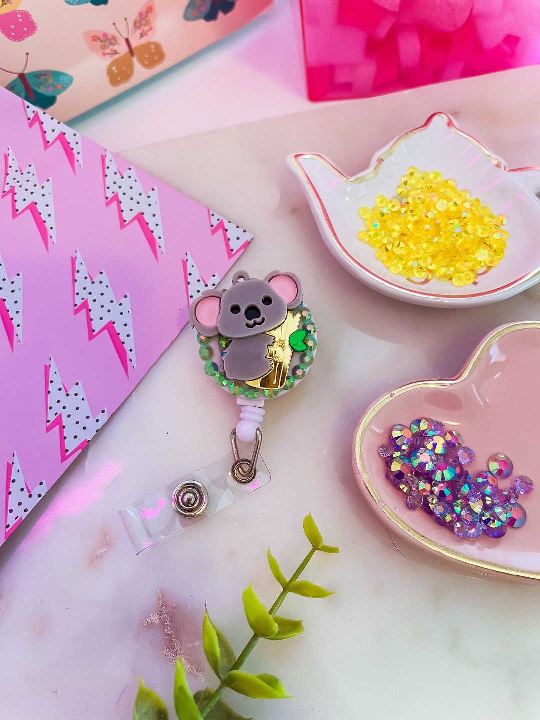 Cute Badge Reels, Bling Nurse Badges, Bling Reel, Badge Holder ...