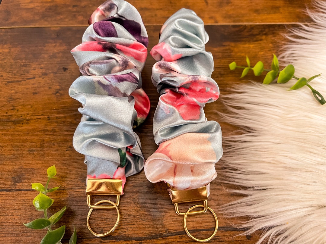 Scrunchies Keychain, Scrunchies Keychain Wristlet, Scrunchies Key Fob ...