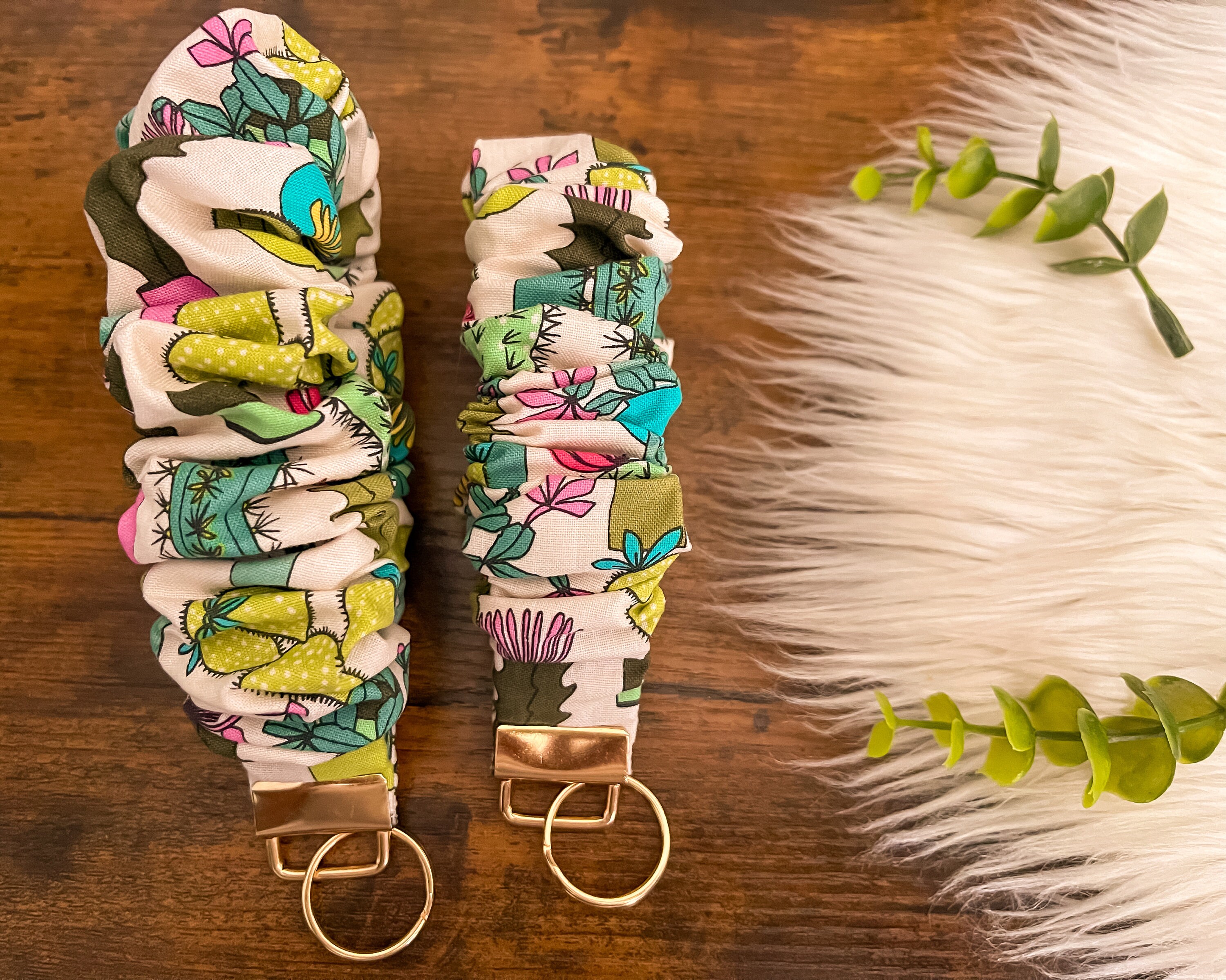 Scrunchies Keychain Scrunchies Keychain Wristlet Scrunchies - Etsy