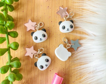 Clay Panda Bear - Etsy