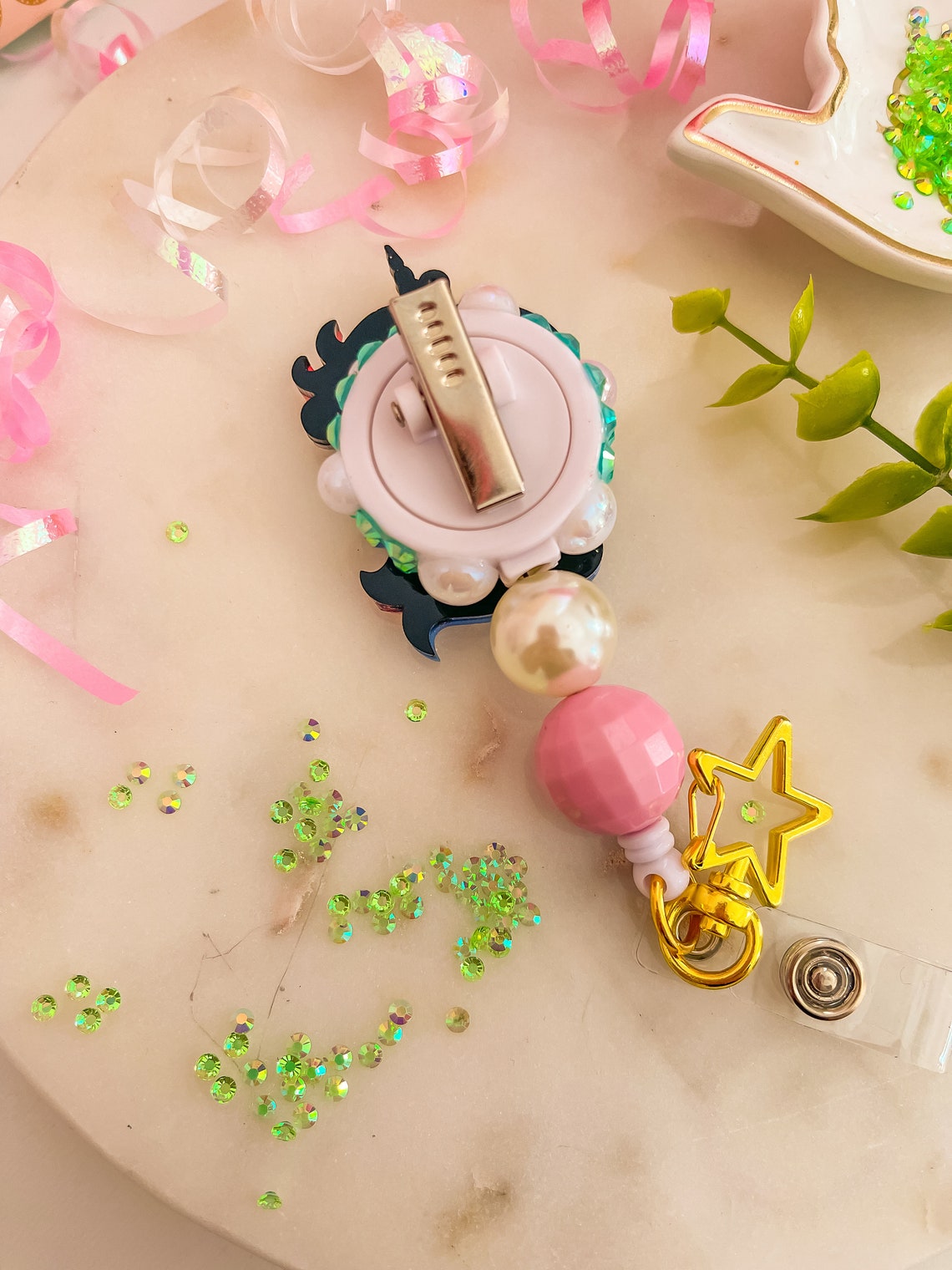 Cute Badge Reels, Bling Nurse Badges, Bling Reel, Badge Holder ...