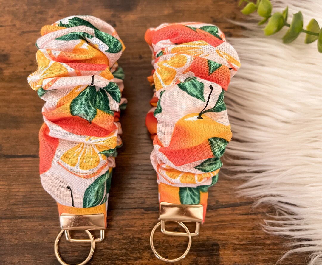 Scrunchies Keychain, Scrunchies Keychain Wristlet, Scrunchies Key Fob ...