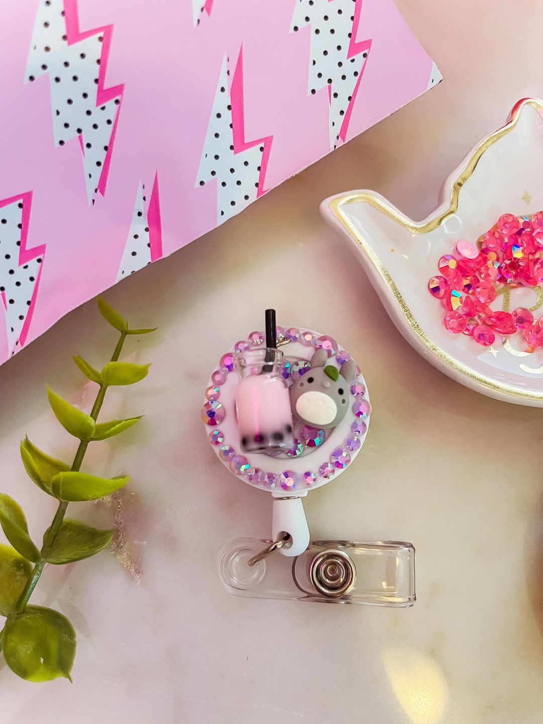 Cute Badge Reels, Bling Nurse Badges, Bling Reel, Badge Holder ...