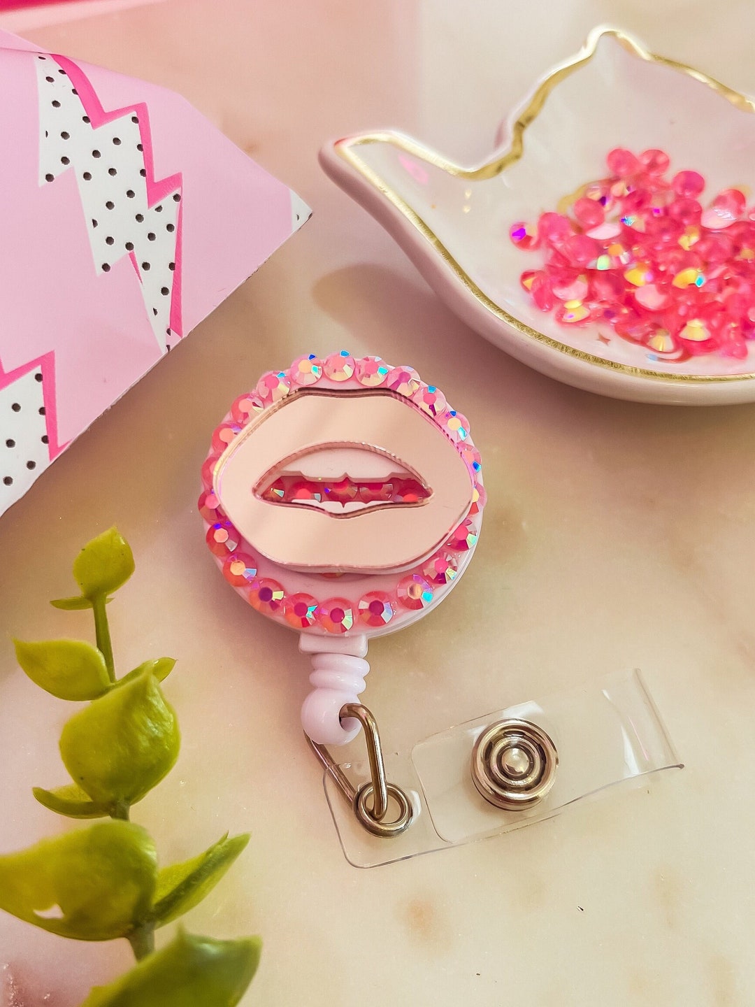 Cute Badge Reels, Bling Nurse Badges, Bling Reel, Badge Holder ...