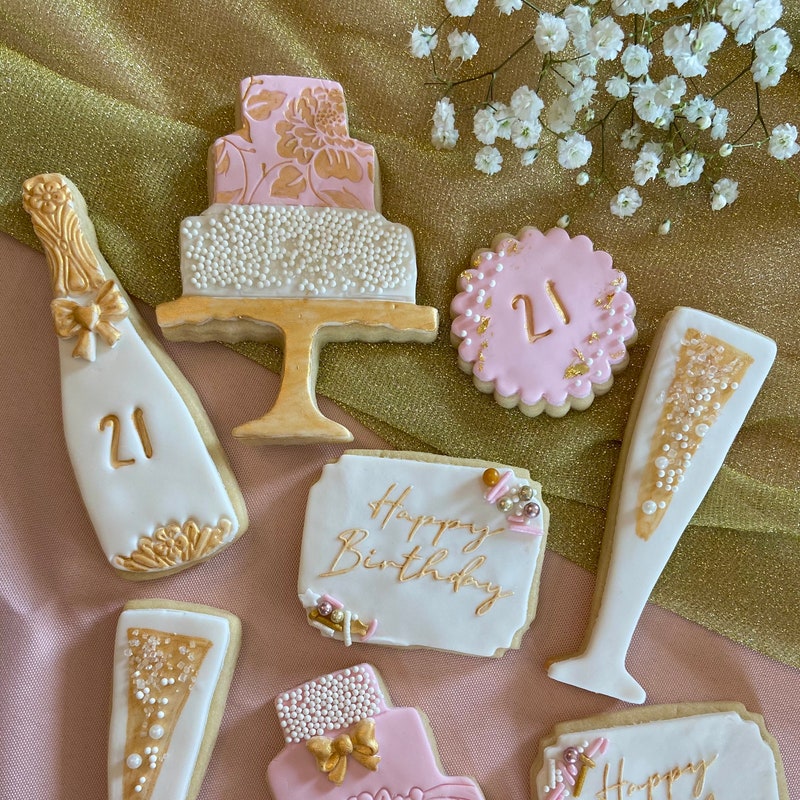 Birthday Cookies - Etsy