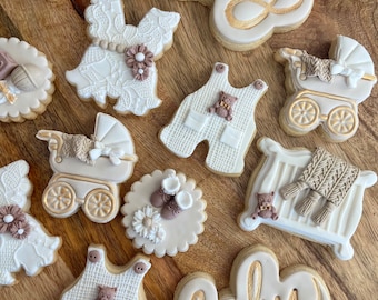 Gender Neutral Baby Shower Cookies - Etsy