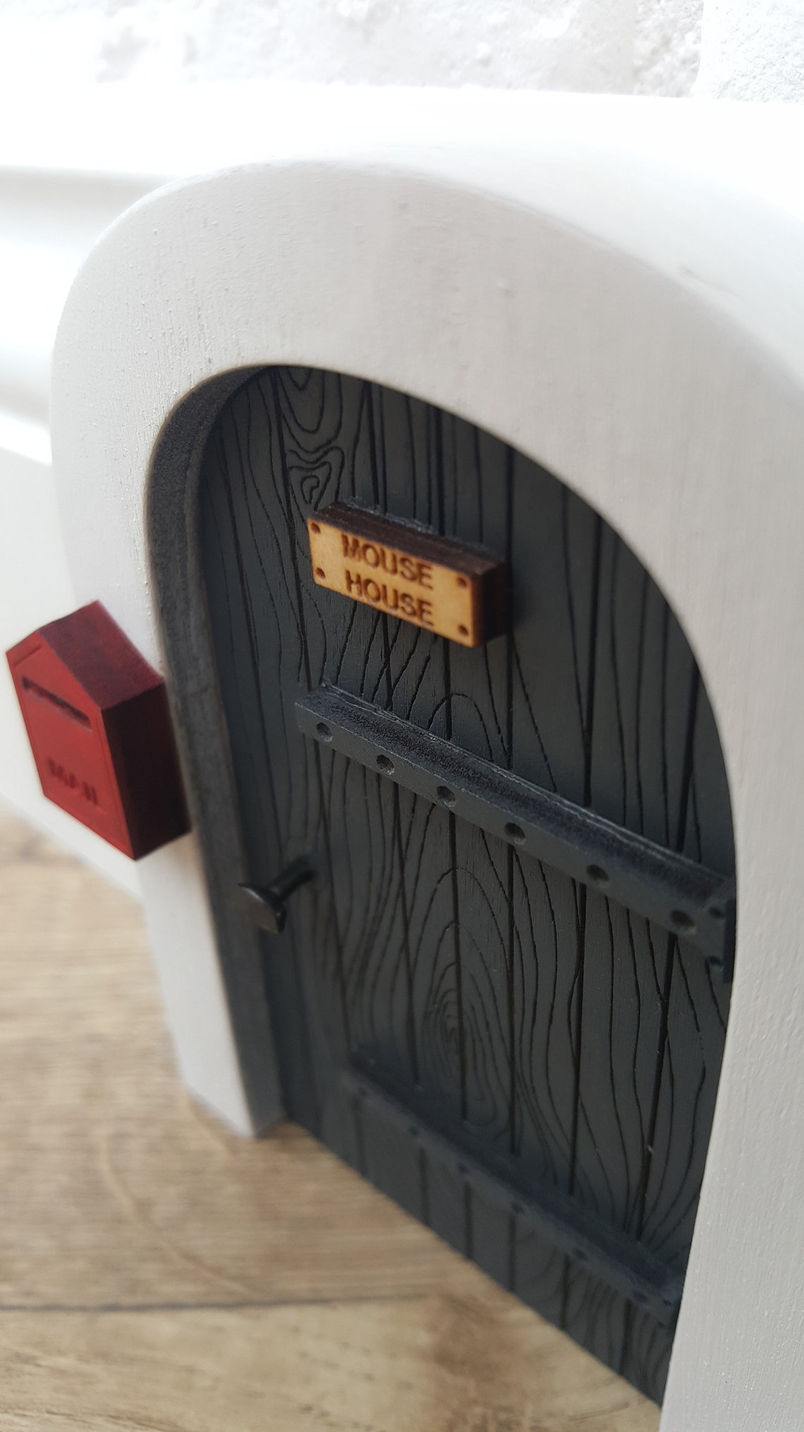 Tooth Fairy Door or Mouse Hole Miniature Wooden Door Tooth - Etsy