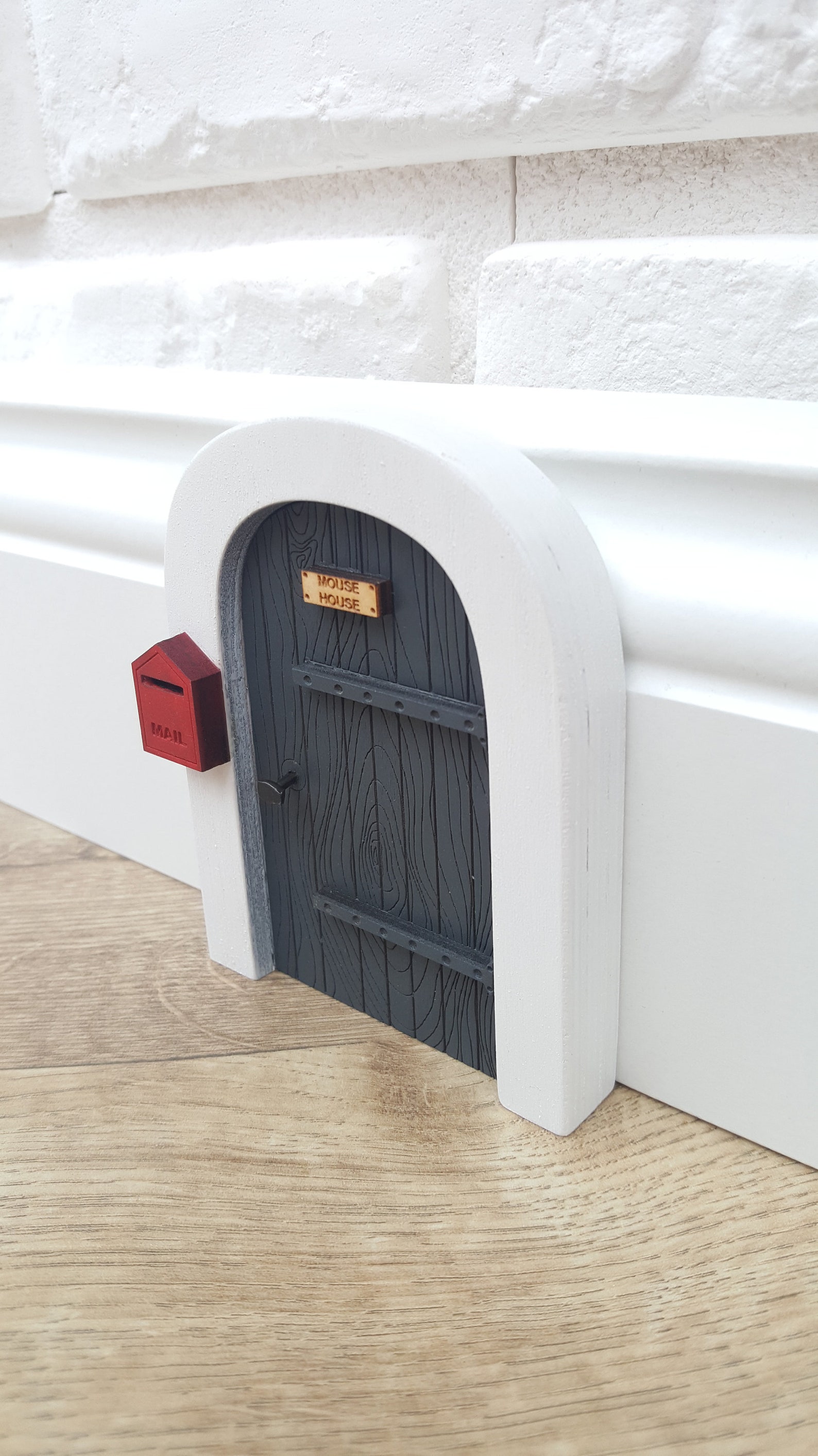 Tooth Fairy Door or Mouse Hole Miniature Wooden Door Tooth - Etsy