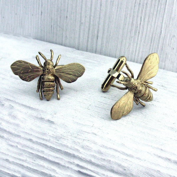 Bee Cufflinks - Etsy Canada
