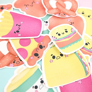 Fast Food Friends Stickers Laptop Sticker Decal Badge - Etsy