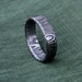 Damascus Steel Ring, Stainless Damascus Steel Wedding Band, 100% ...