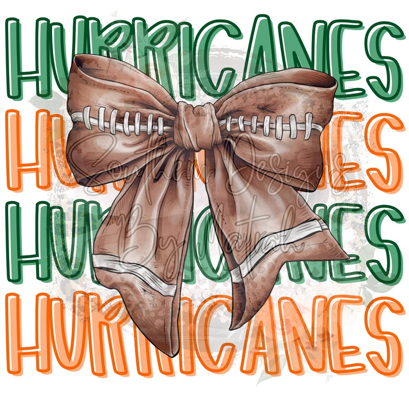 Miami Hurricane Logos Svg - Etsy