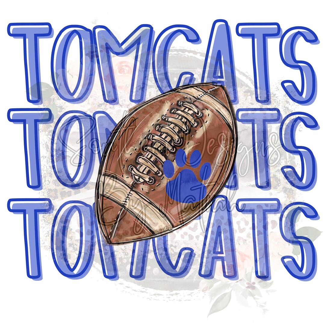 Stone County Tomcats Football PNG, Digital Download, School Spirit ...