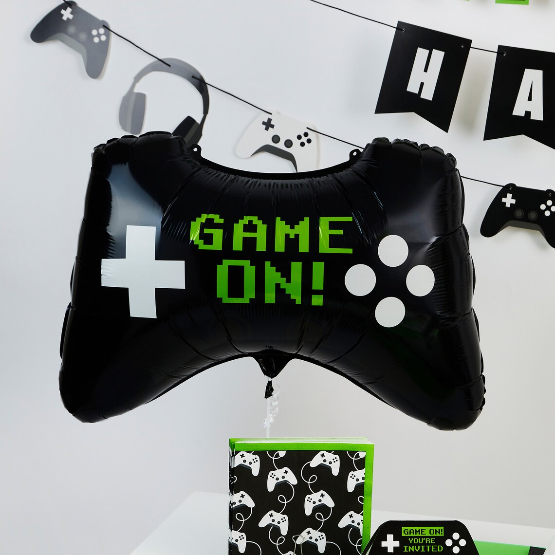 Game Controller 28" 'game On' Foil Balloon - Etsy