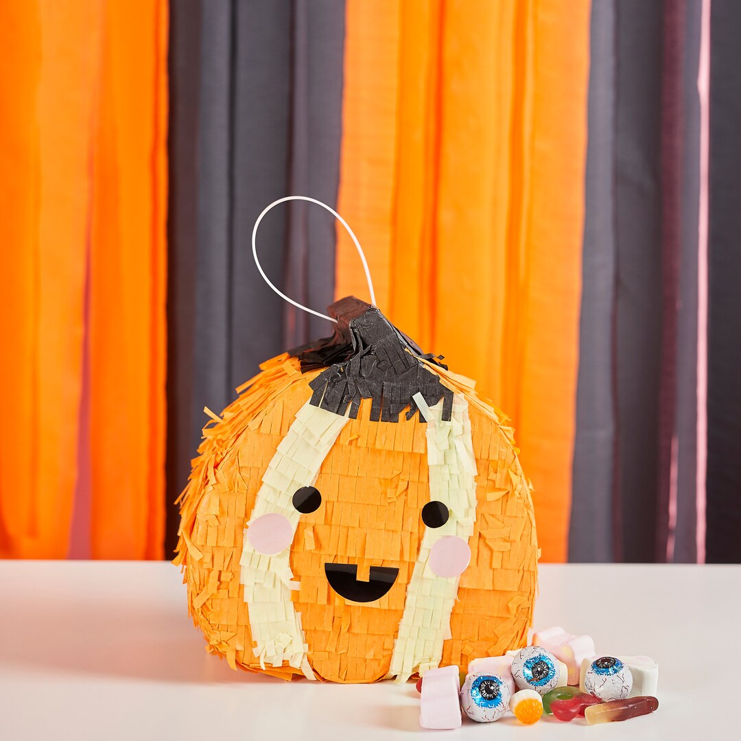 Pickles the Pumpkin Piñata With Face Sticker Sheet 1 Pack - Etsy