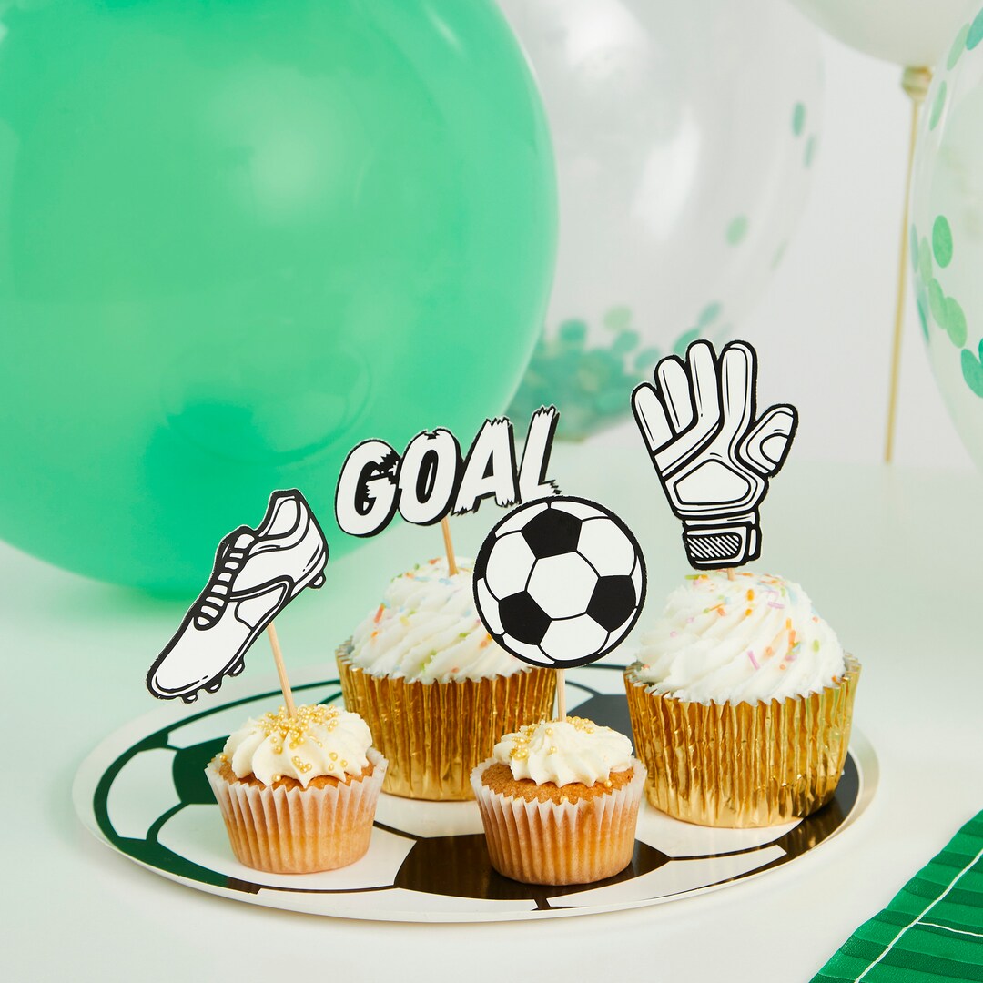 Football Shirt Cake Topper & X2 Sticker Sheets - Etsy