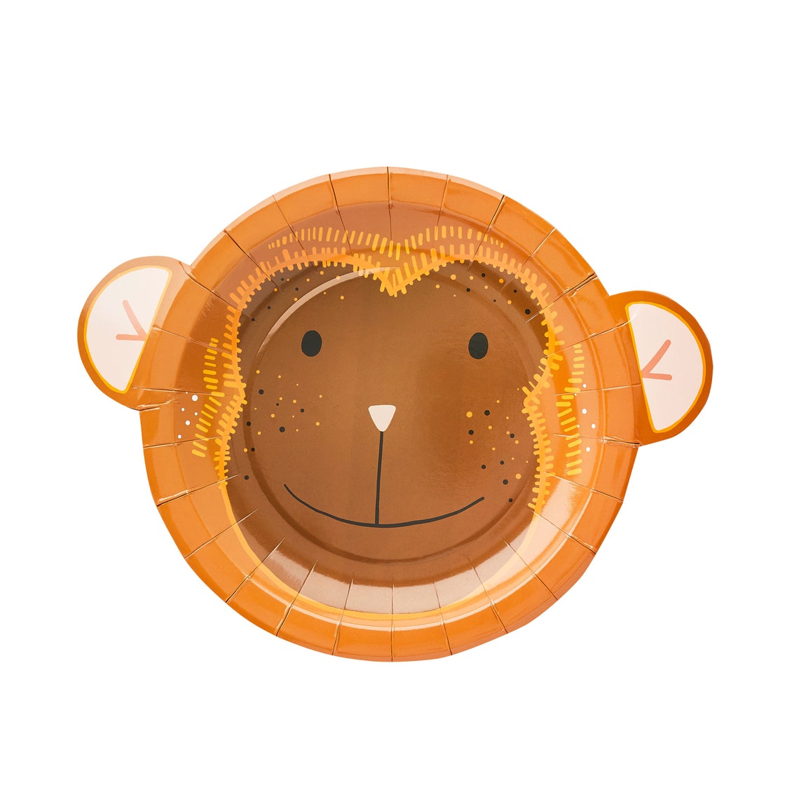 8 Snappy Birthday Cheeky Monkey Paper Plates - Etsy