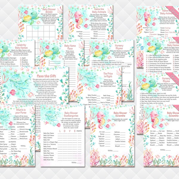 Under the Sea Baby Shower - Etsy