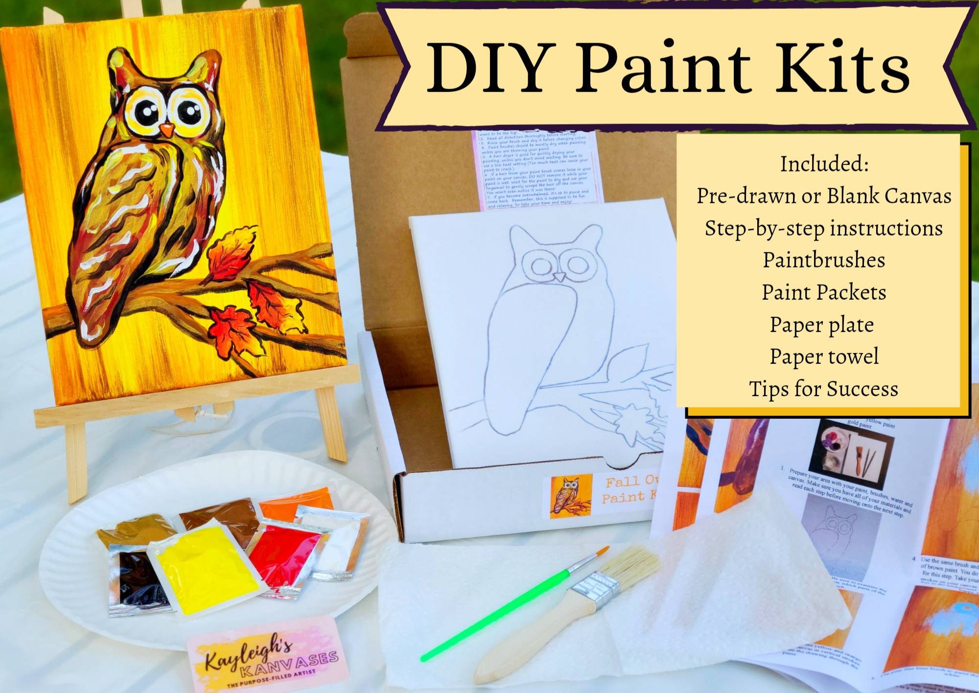 Date Night Paint Kit Couples Paint Night Paint N Sip - Etsy