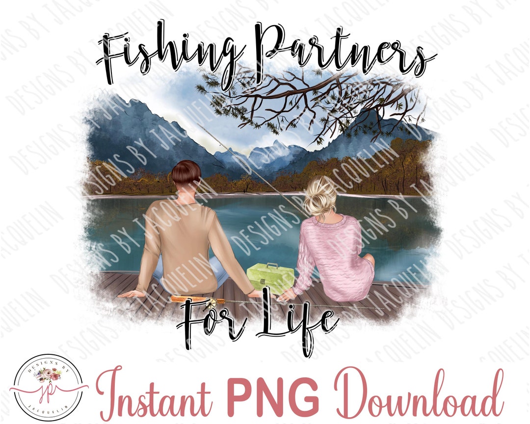 Personalized Couple, Fishing Couples for Life, Wedding, Shower ...