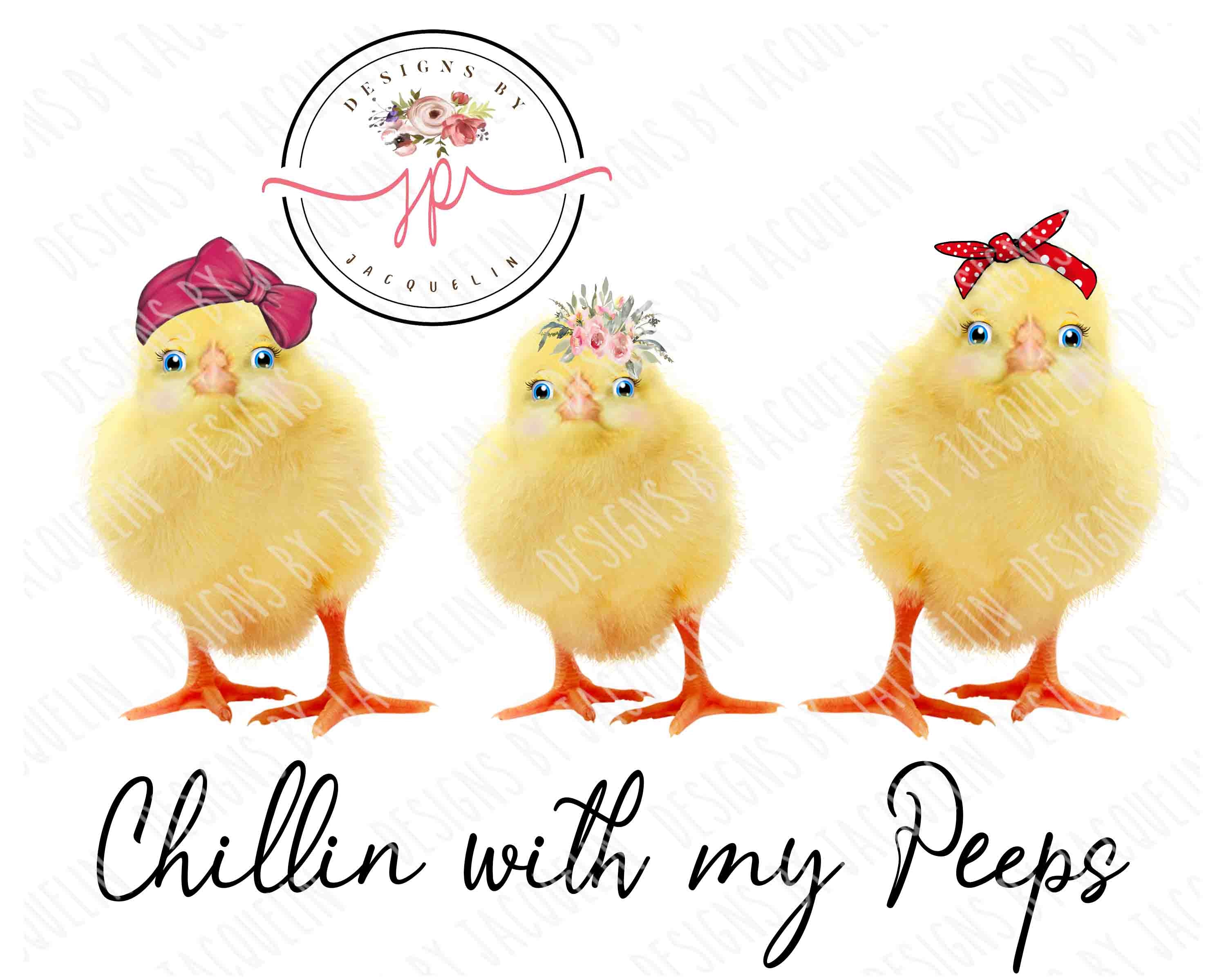 Easter Chillin With My Pe-eps, Baby Duck, Peep, Chick, Free Instant ...