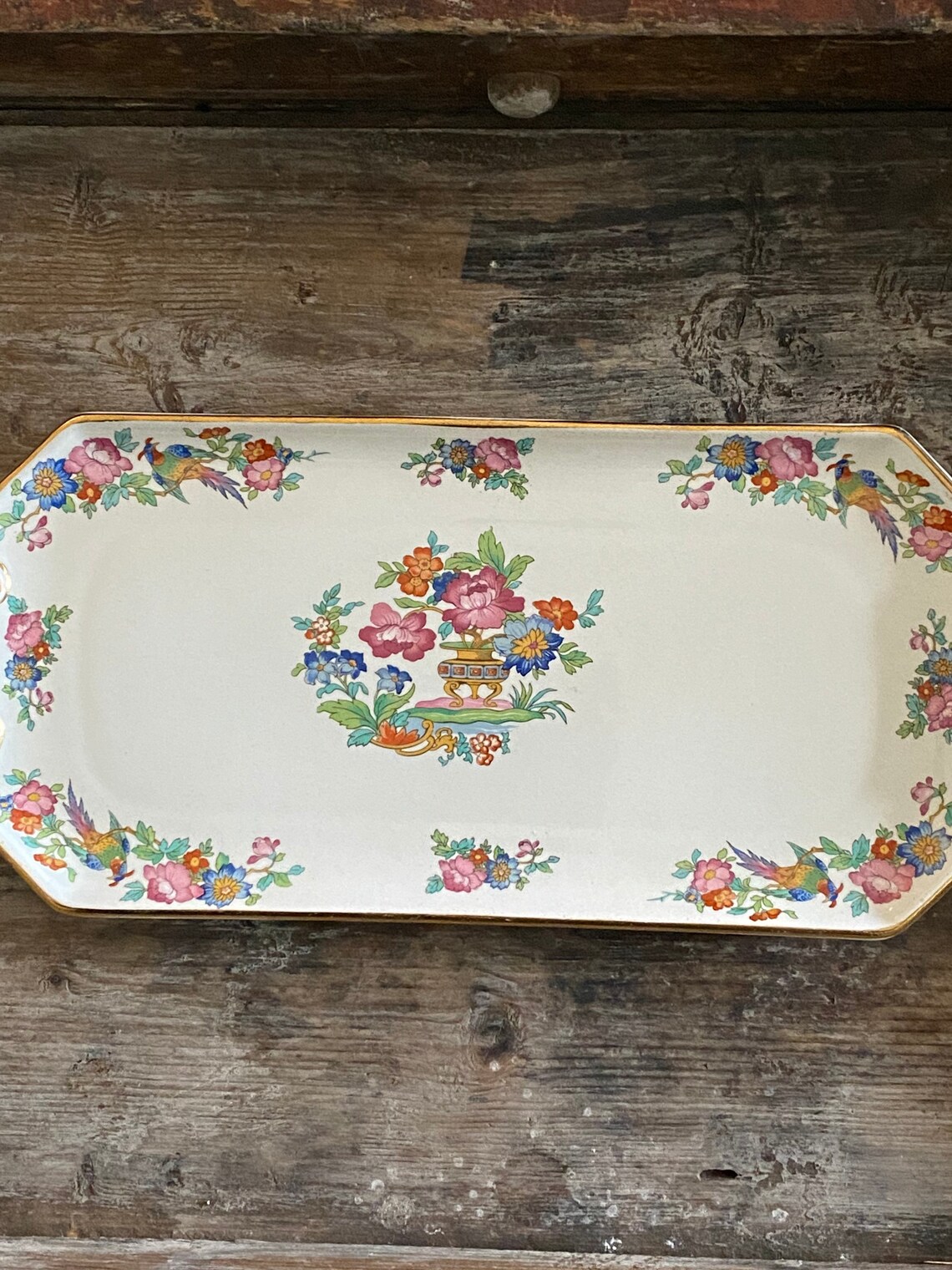 Vintage Serving Set / Sandwich Plate Set / Cake Plate Set / - Etsy