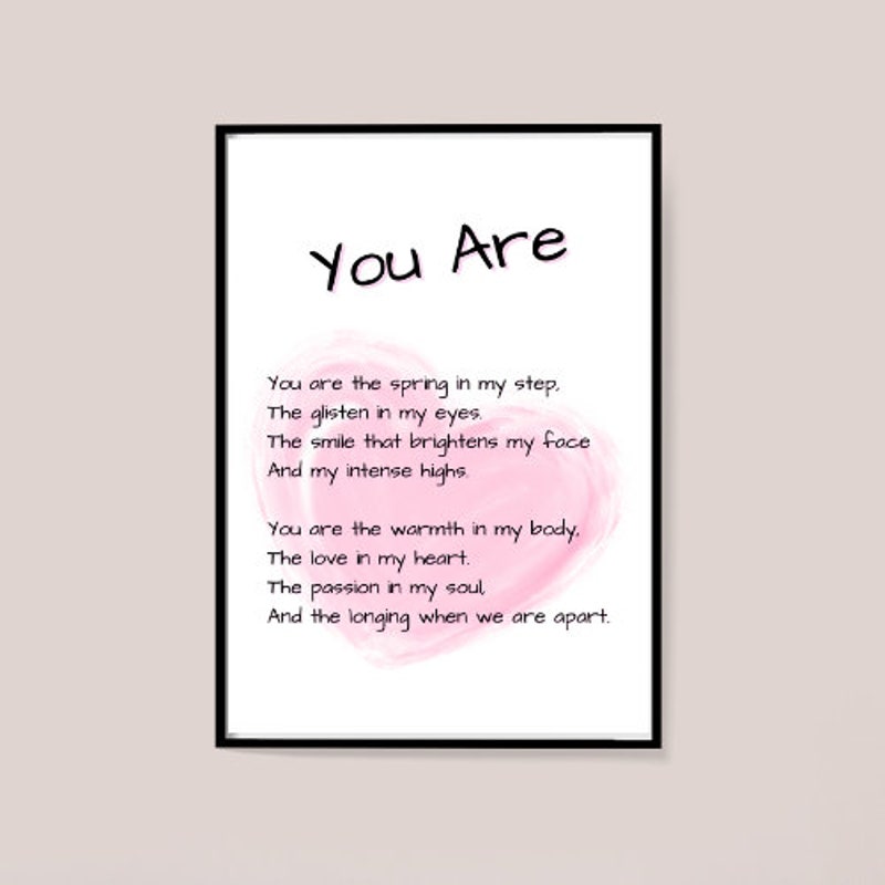 Love Poem - Etsy