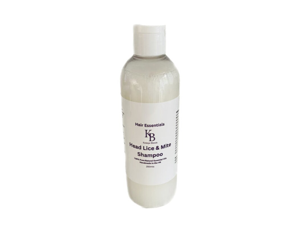 Head Lice & Mite Shampoo 250mls. Natural Aromatherapy UK Handmade - Etsy
