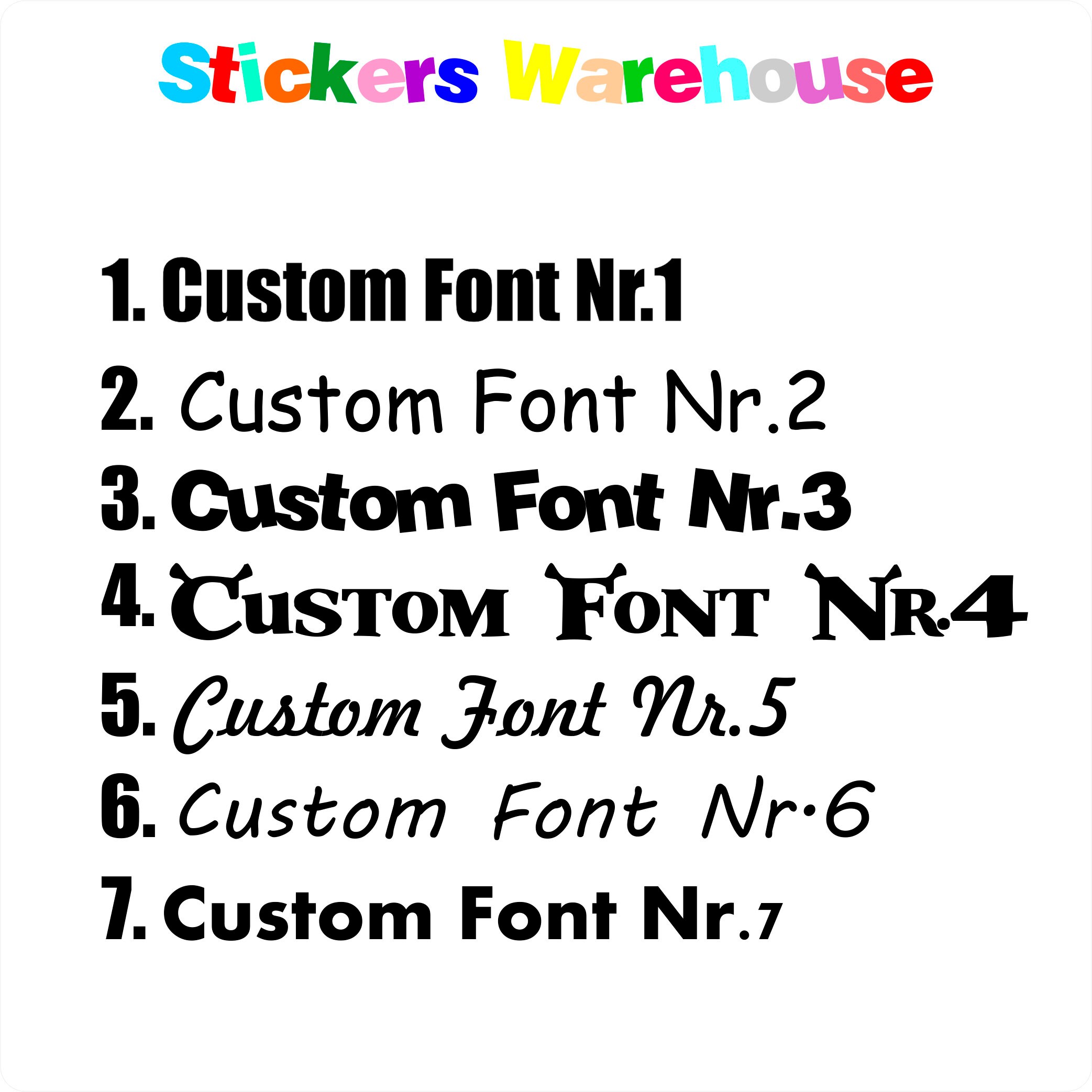 45 Personalised Rectangular Vinyl Stick on Name Stickers - Etsy