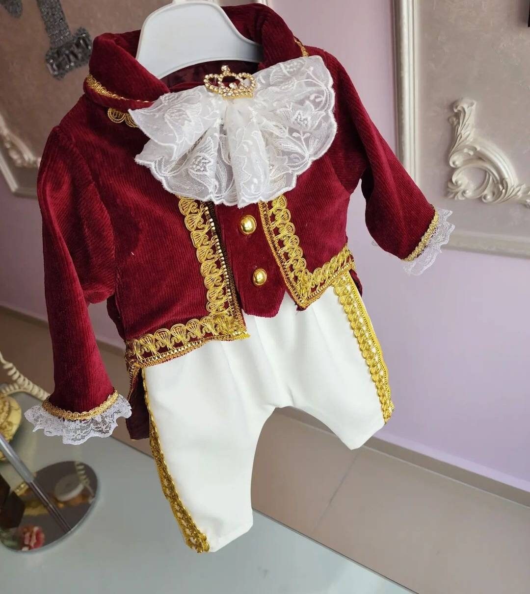 Baby Boy Tuxedo Suit- Birthday Suit-royal Baby - Etsy