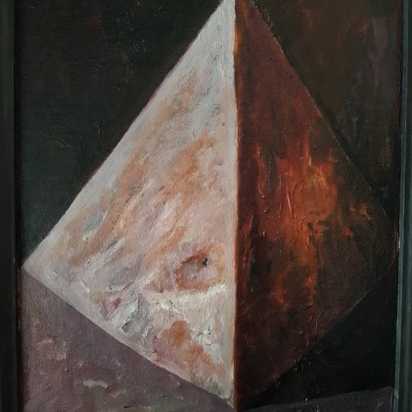 Pyramid Painting - Etsy