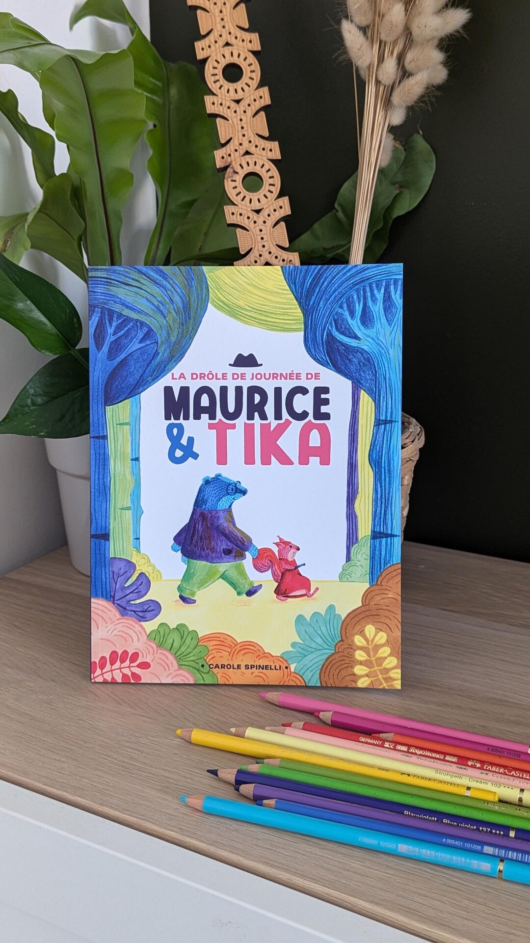 Maurice and Tika's Funny Day - Hand-illustrated Children's Book ...