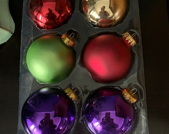 Vintage Danson Mercury Glass Christmas Tree Ornaments - Etsy Canada