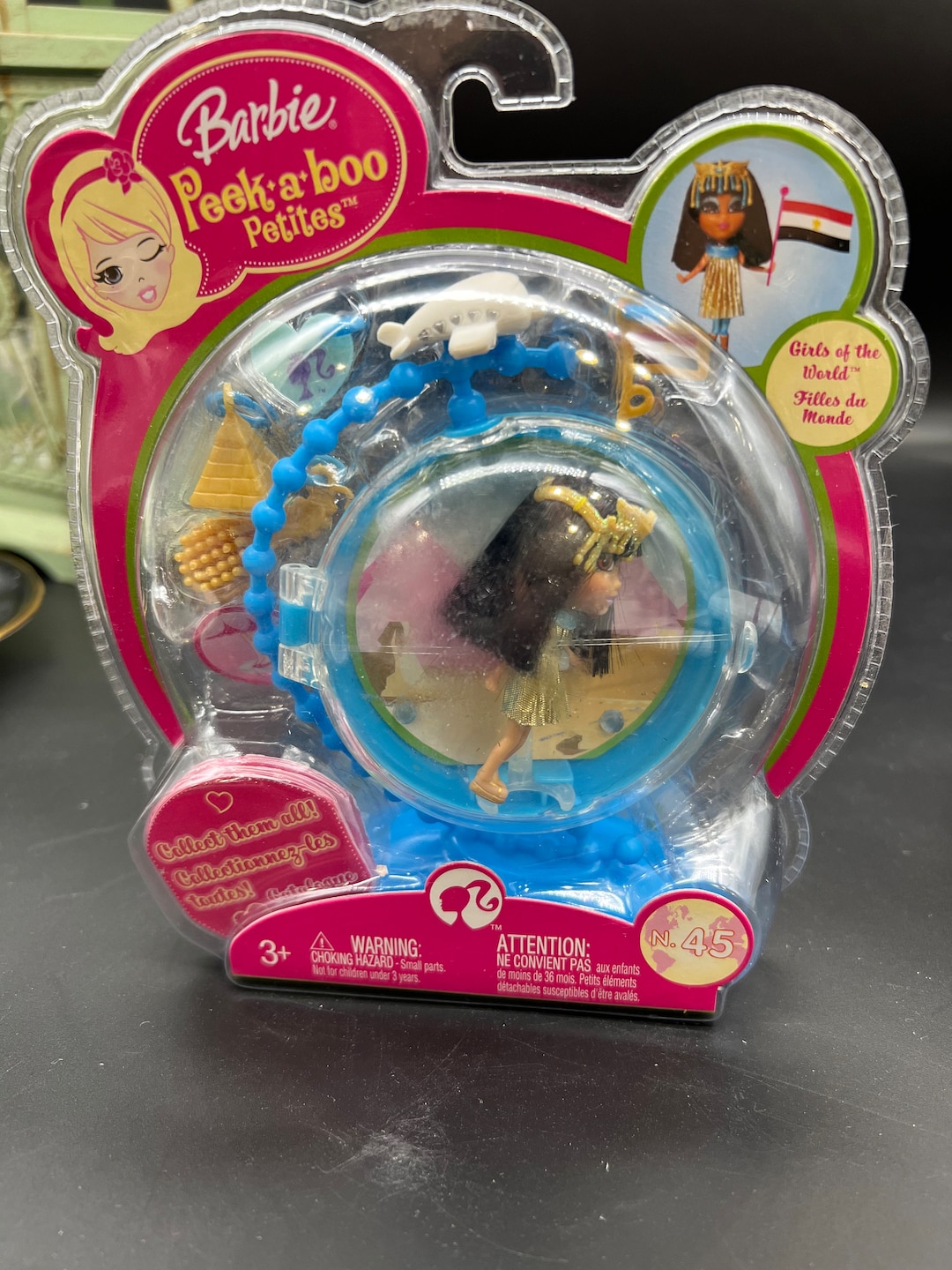 Barbie Peek-a-boo Petites Doll, Chione of Cairo #45, New in Package ...