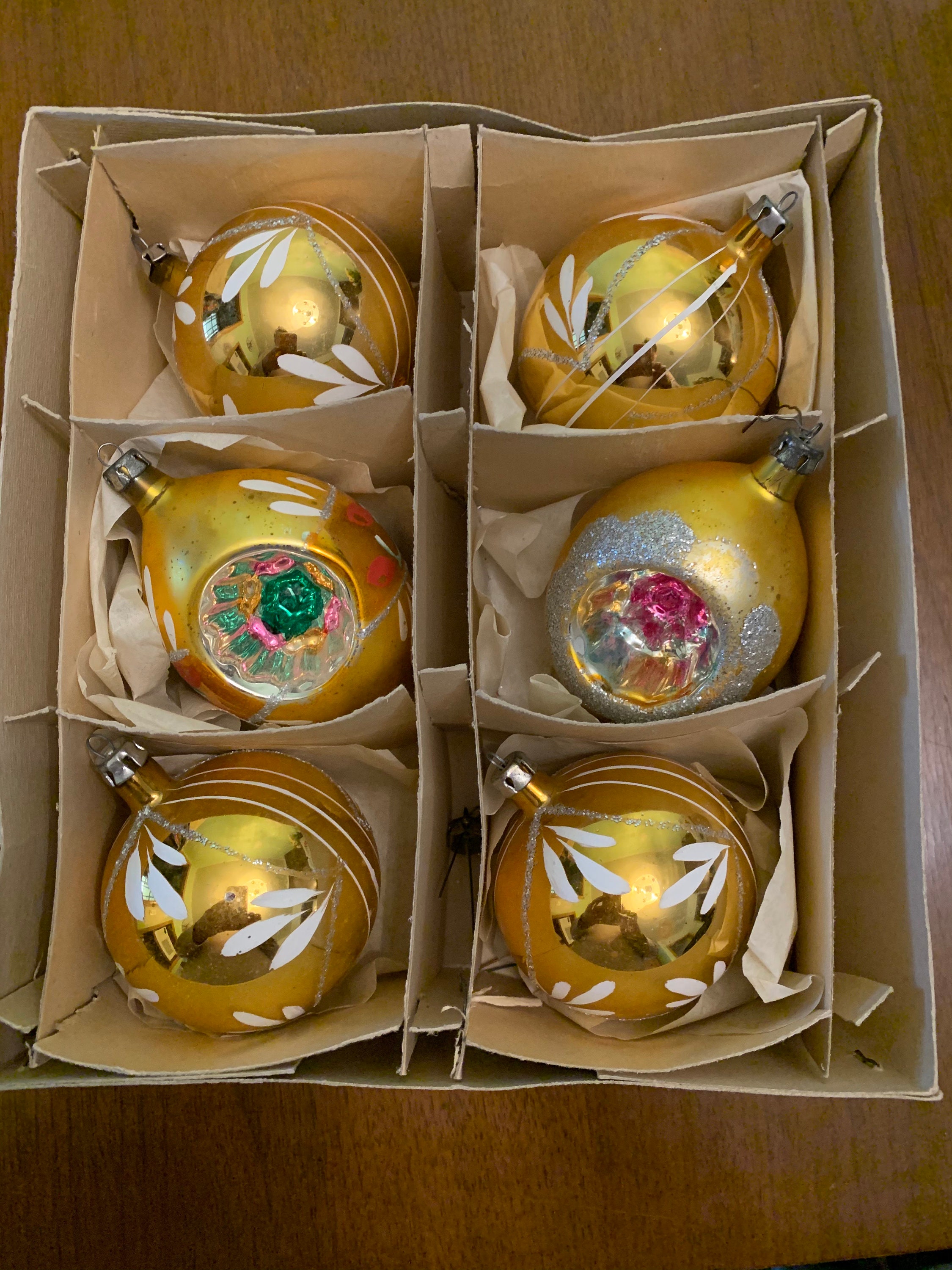 Vintage Gorgeous Santa Land Christmas Tree Ornaments Gorgeous - Etsy