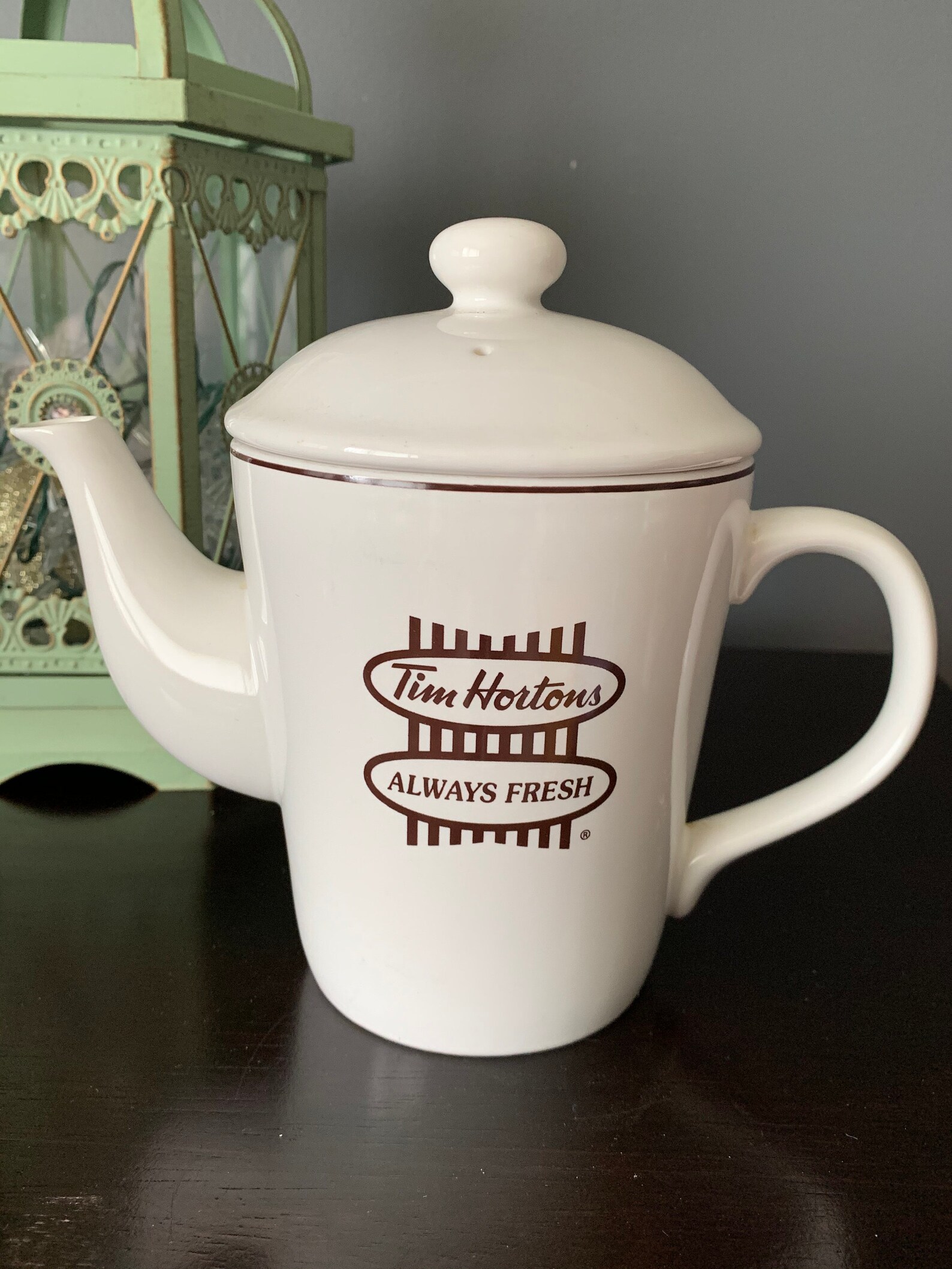 Vintage Tim Hortons Stoneware Teapot, 2-cup Capacity - Etsy