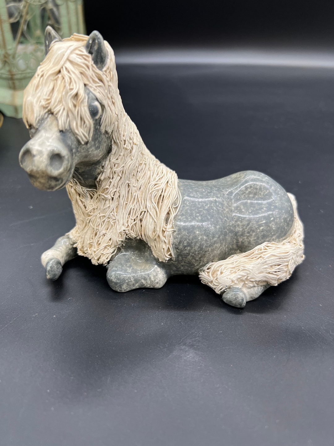 Vintage Gorgeous Cheval Ceramics Spaghetti Horse/pony, Made in France ...