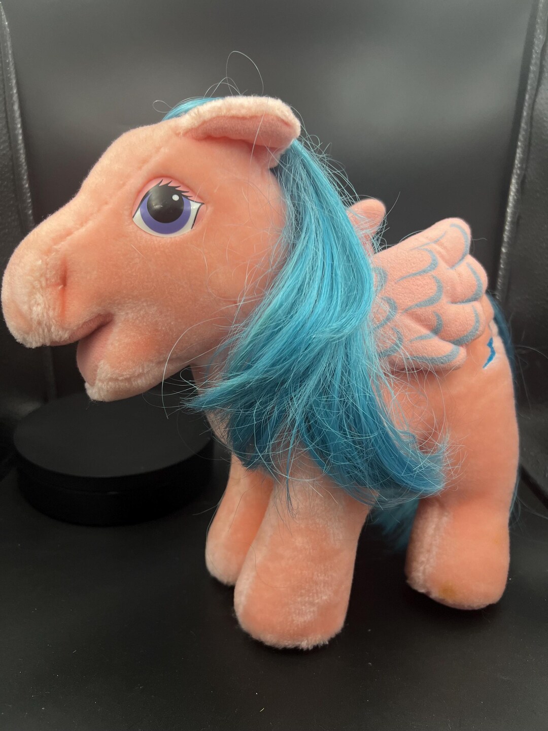 Vintage My Little Pony Hasbro Softies Pegasus Firefly Pony Plush - Etsy