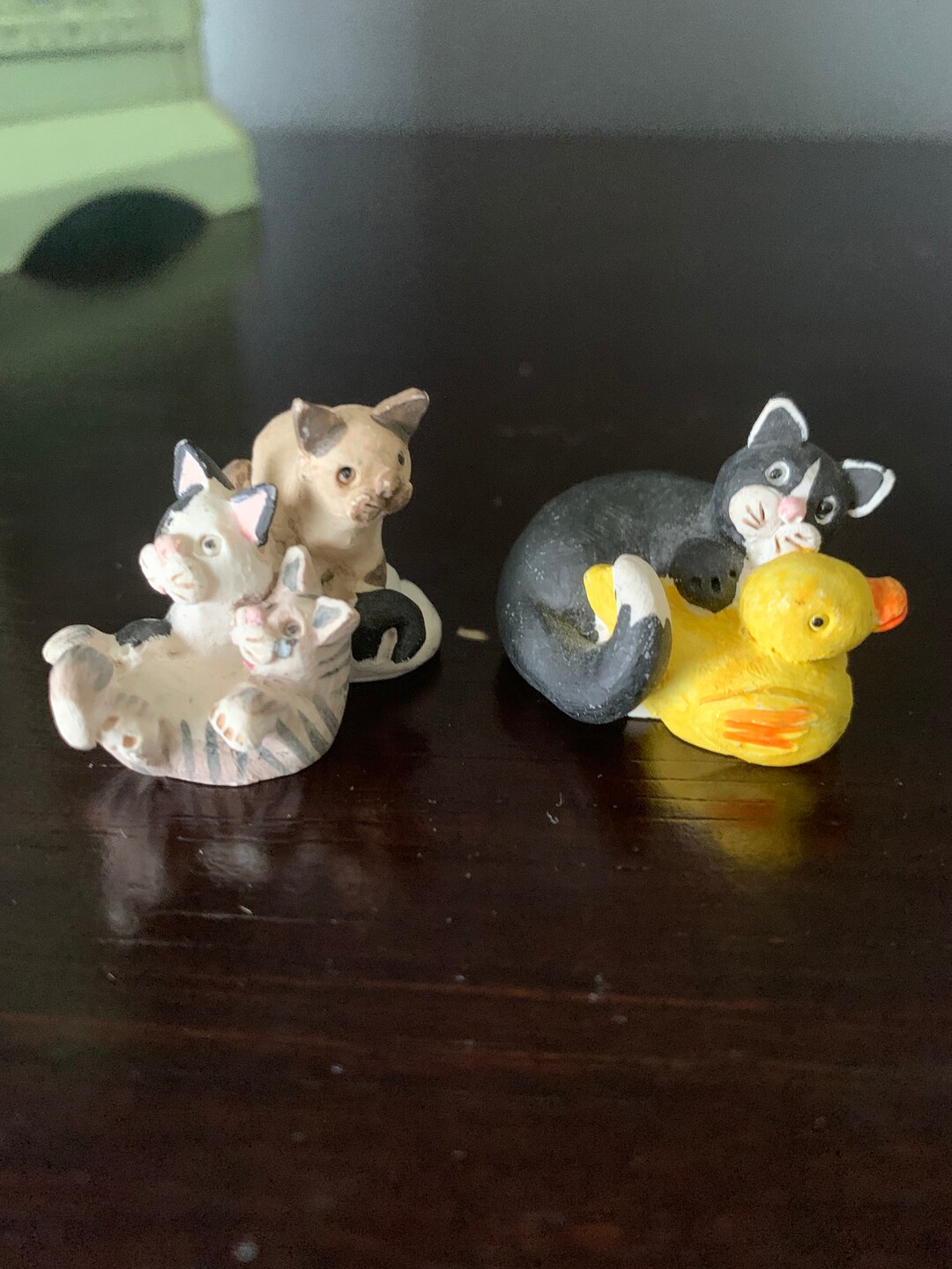 Vintage Peter Fagan Colour Box Cats Triple Trouble y Bathtime Pal 3,5 ...