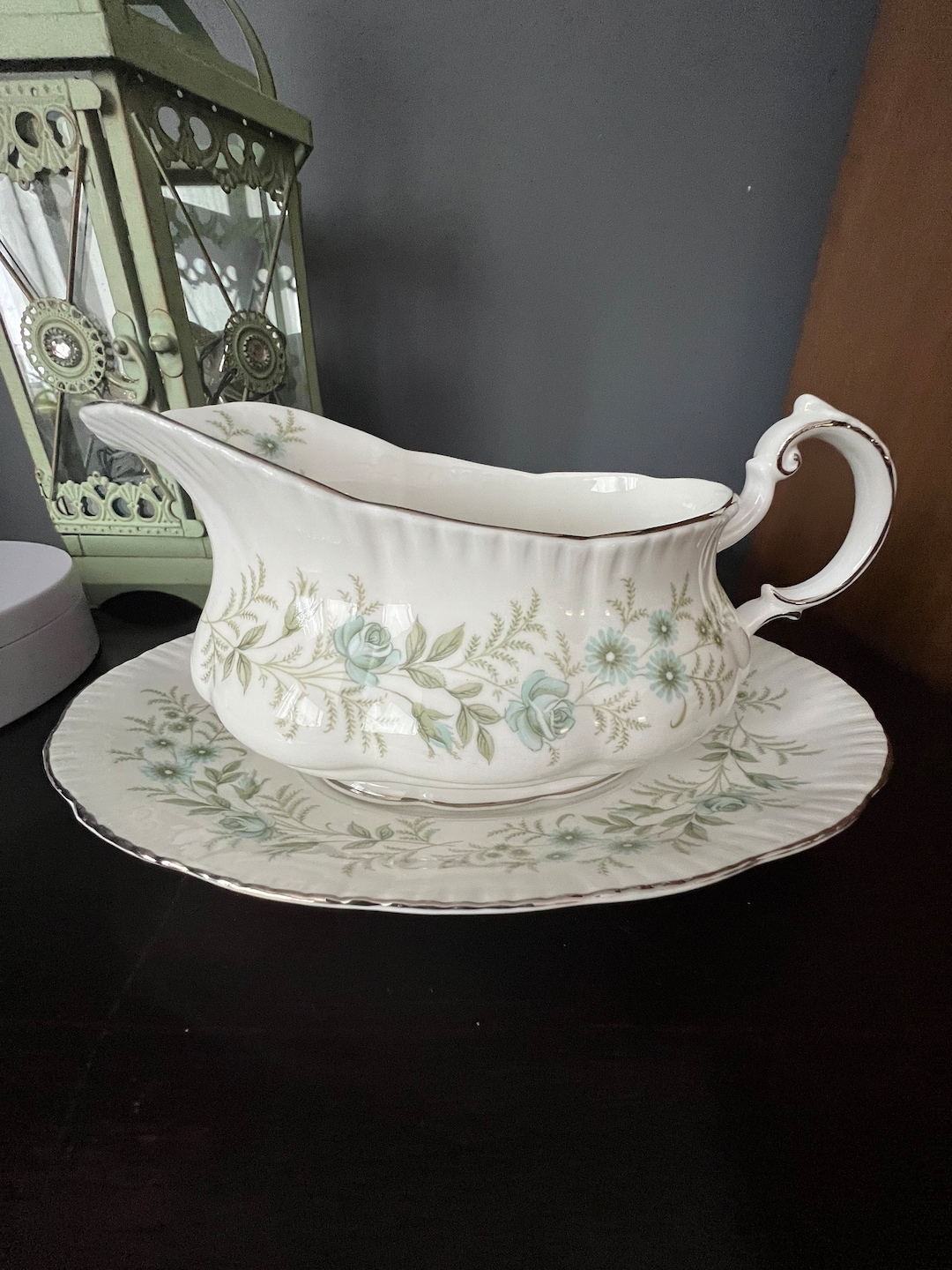 Vintage Gorgeous Paragon Debutante Pattern, Gravy Boat and Plate ...