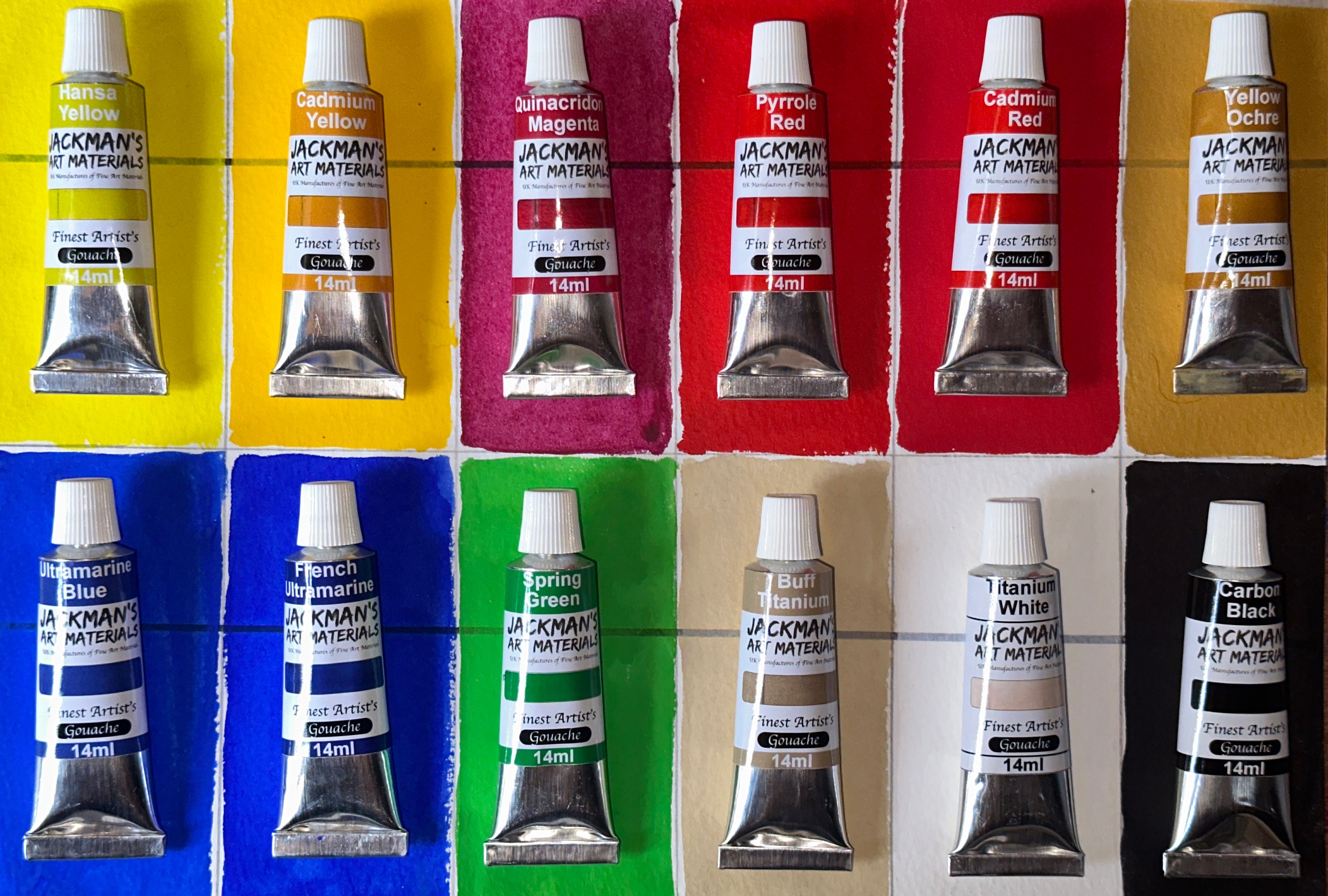 Yellow Ochre Artist Gouache Jackmans Art Materials - Etsy