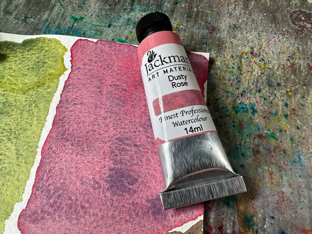 Dusty Rose Professional Handmade Watercolour - Jackman’s Art Materials ...