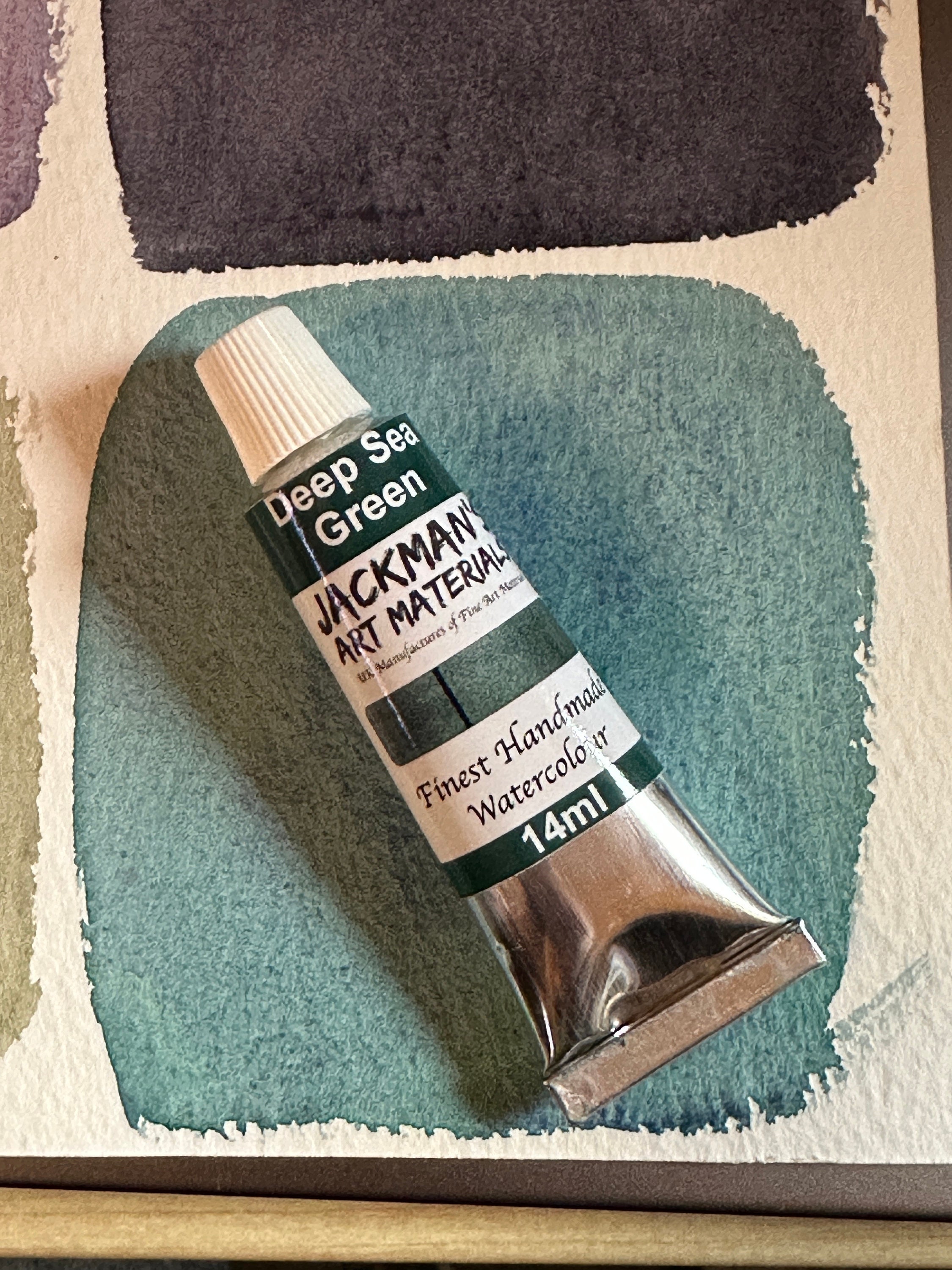 Deep Sea Green Professional Watercolour Jackmans Art - Etsy