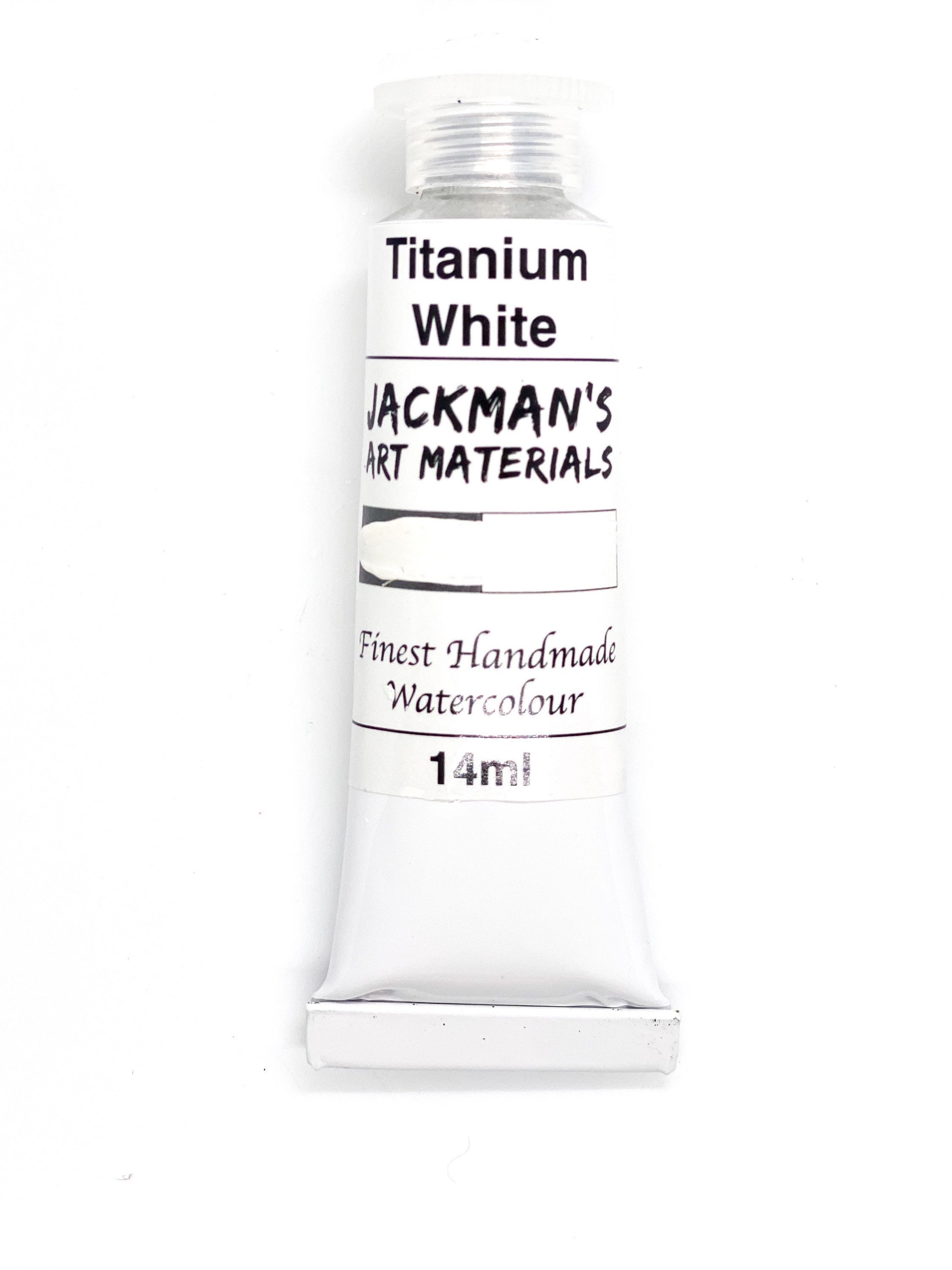 Titanium White Professional Handmade Watercolour Jackman’s Art ...