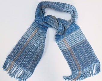 Blue Winter Scarf | Etsy