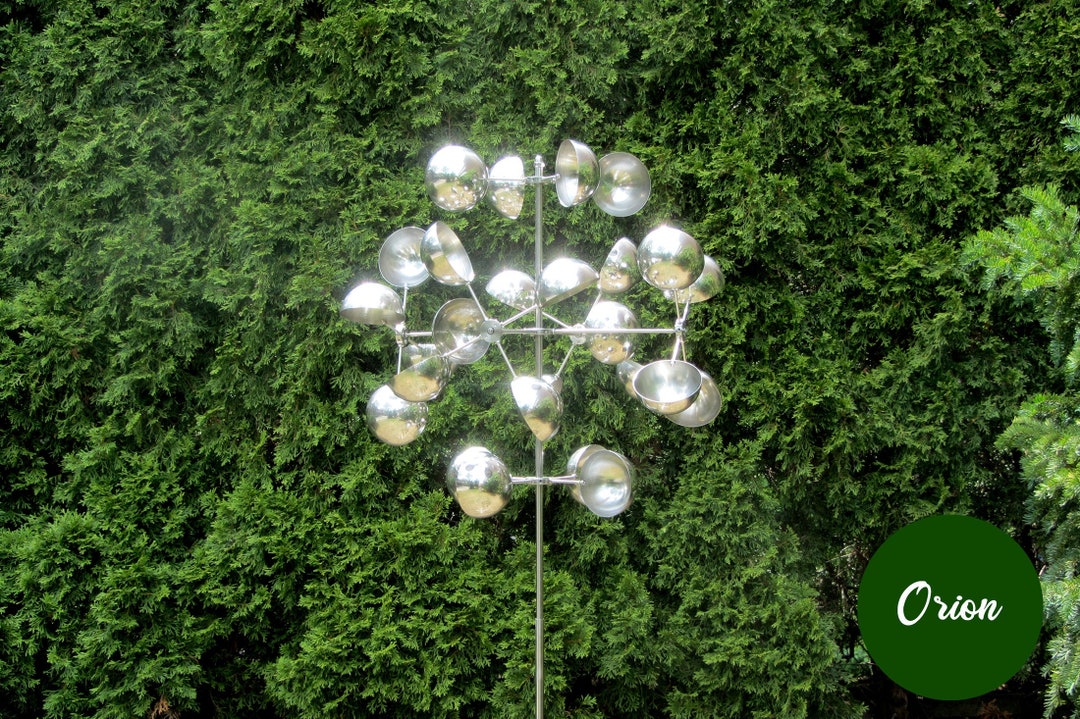 Orion Kinetic Wind Sculpture | Kinetic Wind Spinner | Yard Art | Metal ...