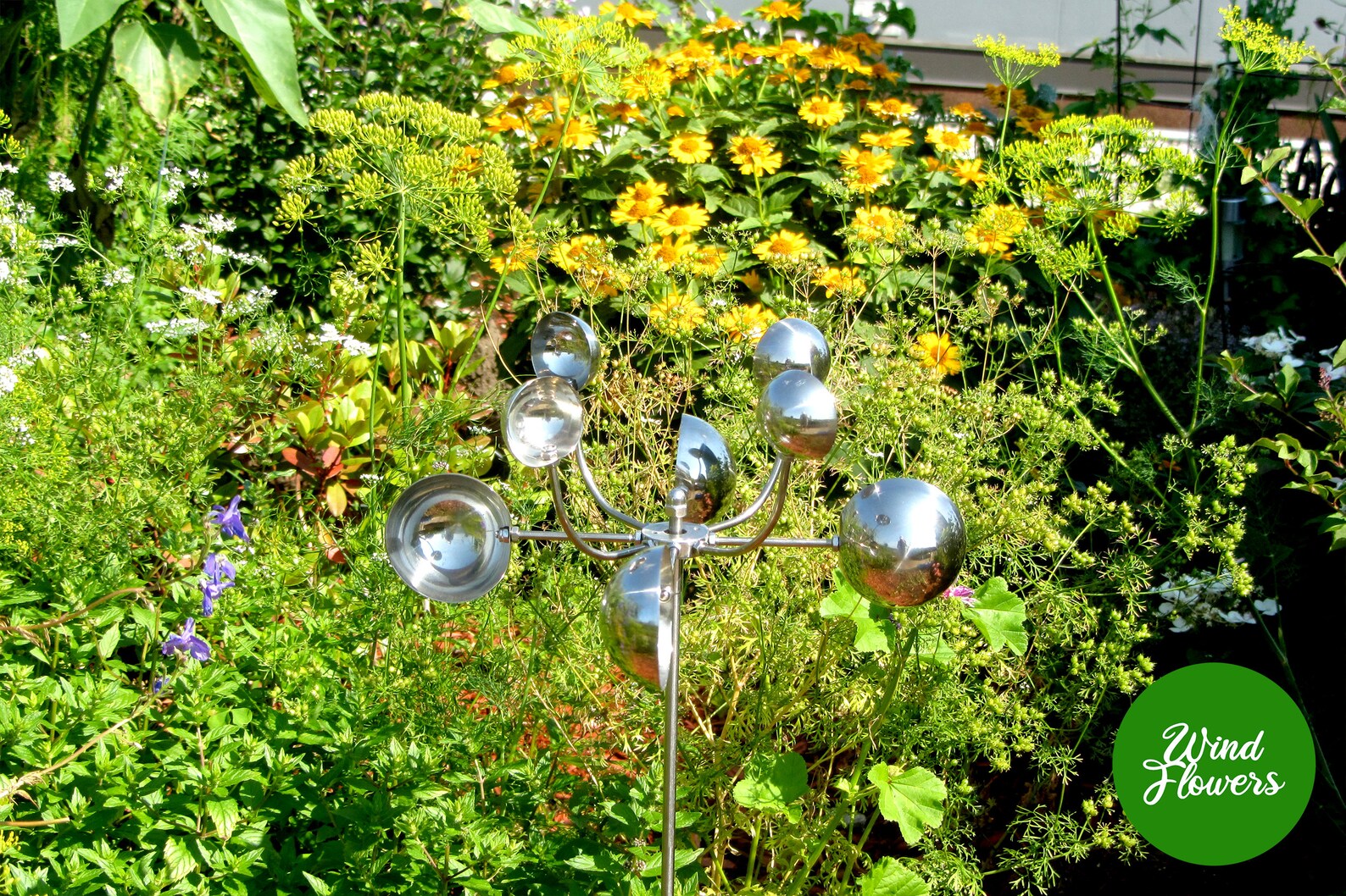 Wind Flower I Metal Yard Art Metal Yard Art Flowers Metal - Etsy Canada