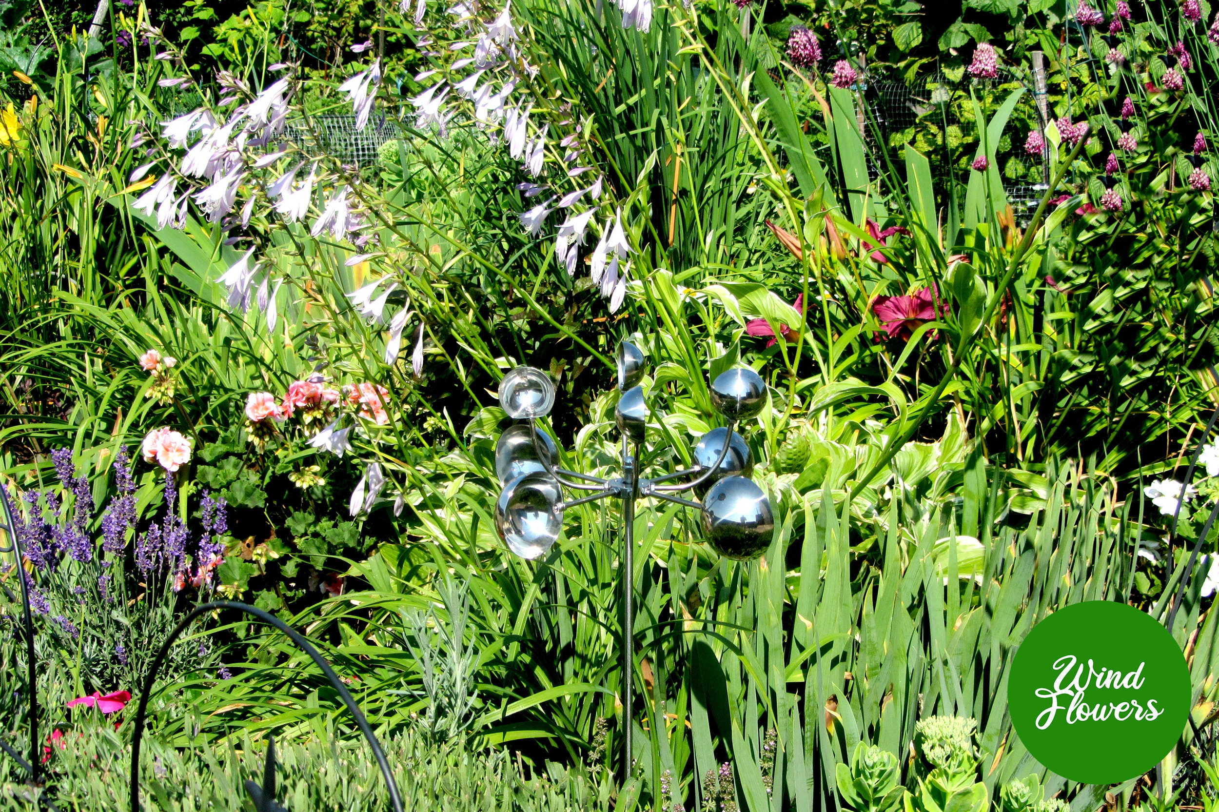 Wind Flower I Metal Yard Art Metal Yard Art Flowers Metal - Etsy Canada