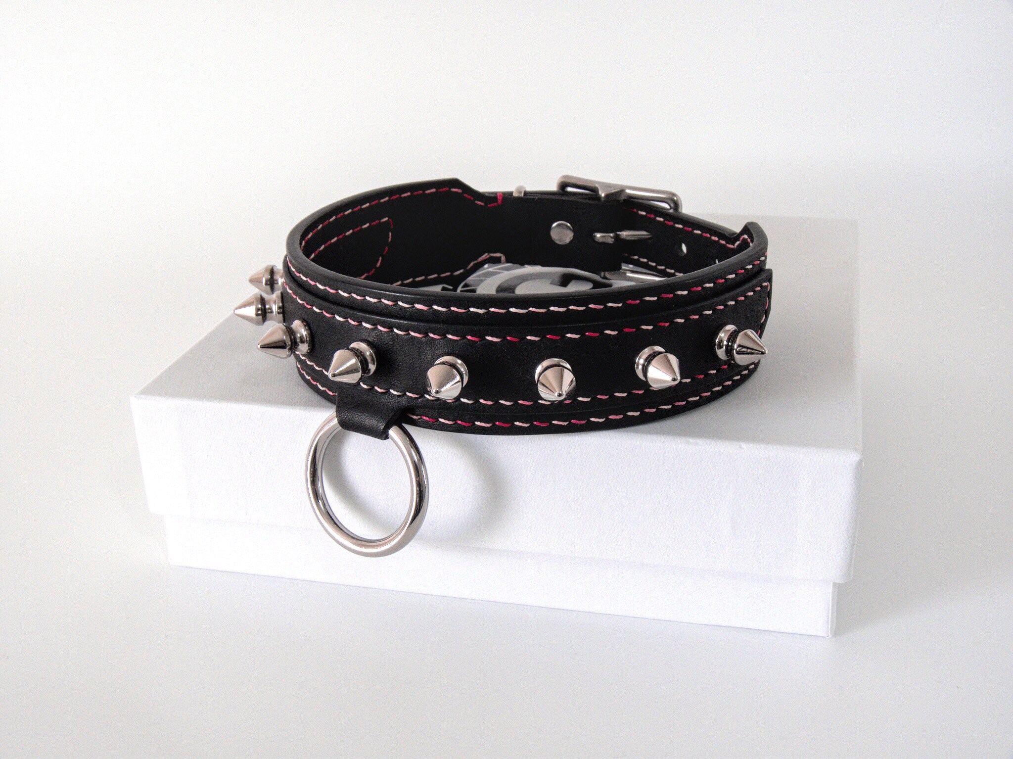 Kawaii BDSM Collar, Petplay Collar, Submissive Collar, Slave Collar ...